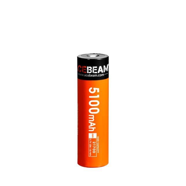 Acebeam 25A Rechargeable 21700 Battery - 5100mAh